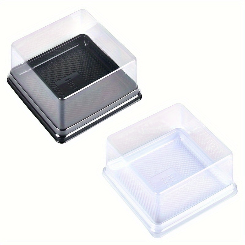 SQUARE DESSERT CONTAINER (PACK OF 25) – Dispozable